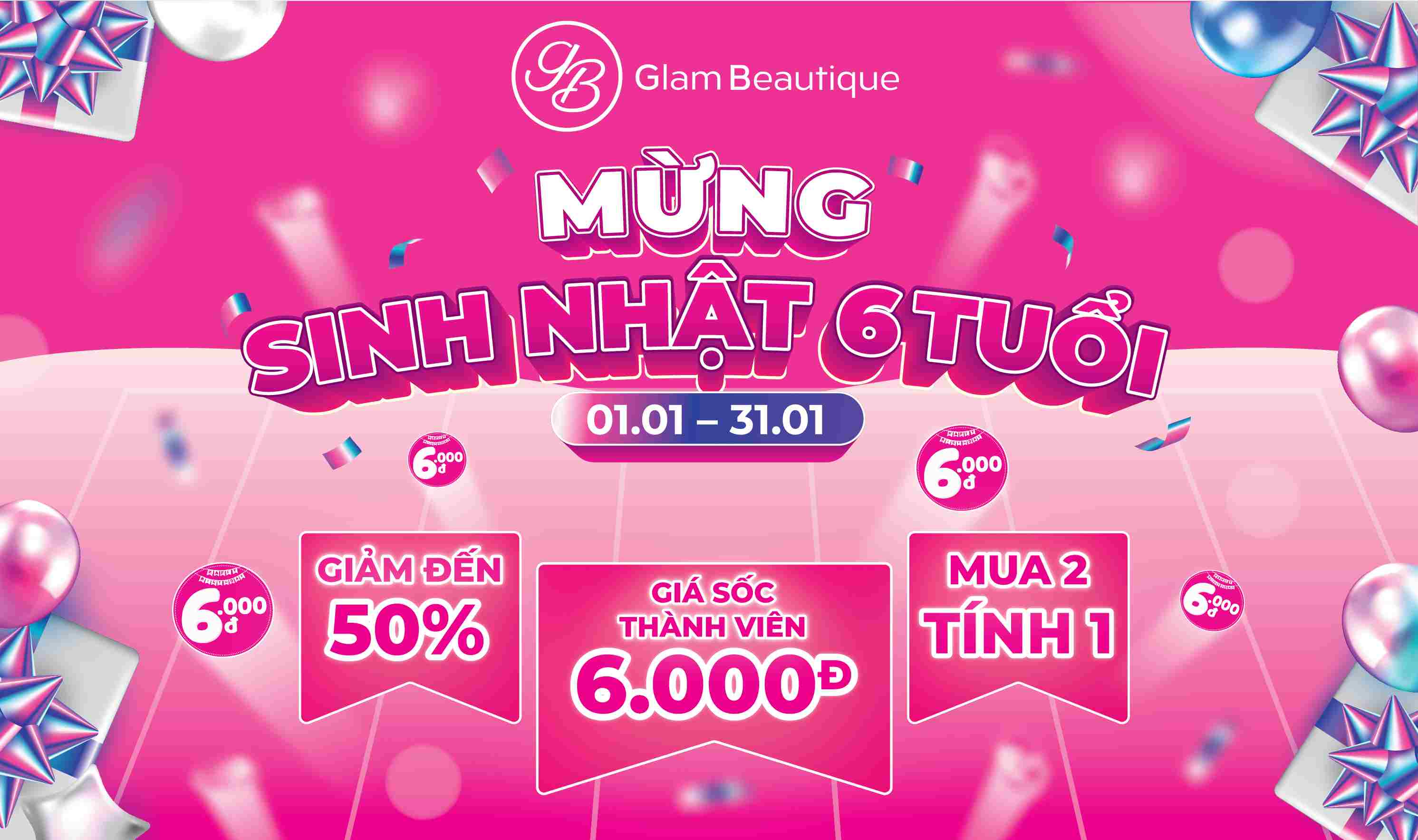 Glam Beautique - Private Brand