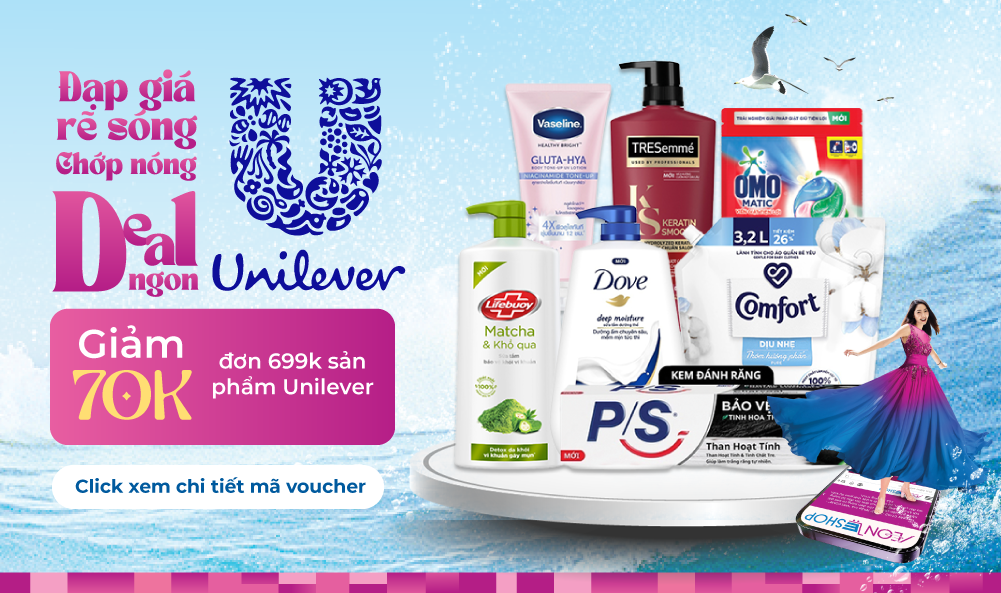 Unilever Ưu Đãi Độc Quyền Tại AEONESHOP