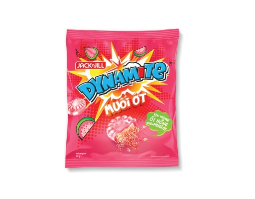 Kẹo Dynamite Jack'n Jill Hương Ổi Hồng Nhân Muối Ớt 96g