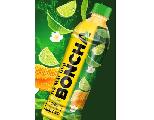 Trà Mật Ong Boncha Vị Chanh 450ml