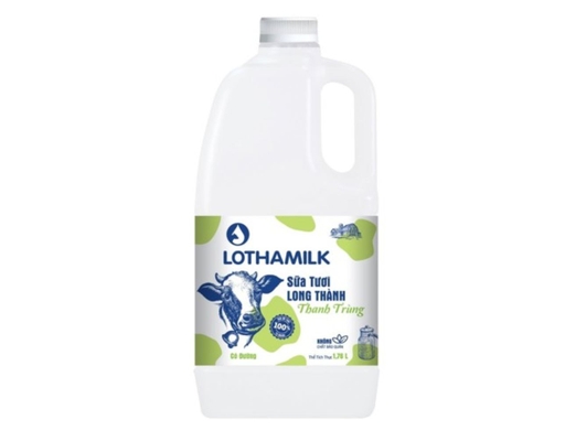 Sữa Thanh Trùng Lothamilk Có Đường 1760ml