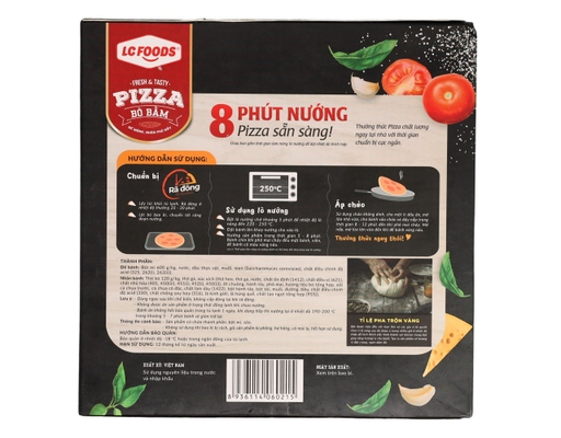 Pizza Bò Bằm LC Foods 140g