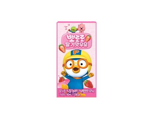Sữa nước dinh dưỡng Pororo Yonsei vị dâu hộp 190ml