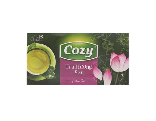 Trà Túi Lọc Cozy Hương Sen 25 x 2g