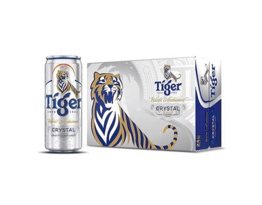 Thùng 24 lon bia Tiger bạc 330ml giá tốt Tháng 5/2026
