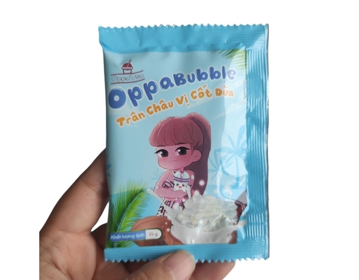 Trân Châu Cốt Dừa Oppa Bubble Hộp 10 Gói x 35g