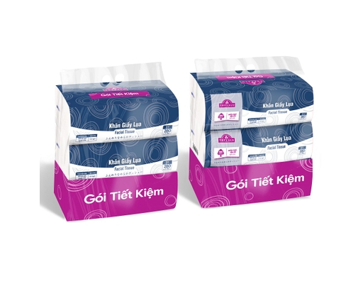 Lô 3 Khăn Giấy Lụa Topvalu 2 Lớp 280 Tờ
