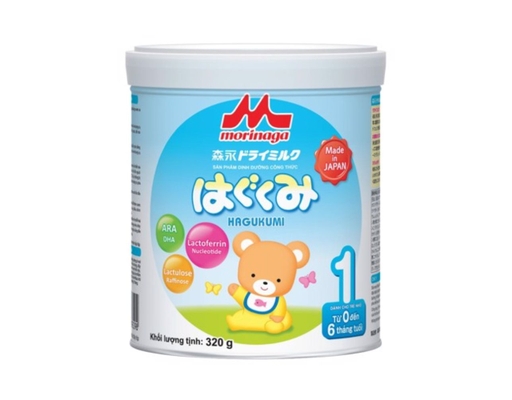 Sữa Bột Morinaga Hagukumi Cho Bé 0-6 Tháng 320g
