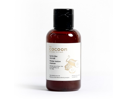 Gel Rửa Mặt Cocoon Bí Đao Làm Giảm Dầu & Mụn Winter Melon Cleanser 140ml