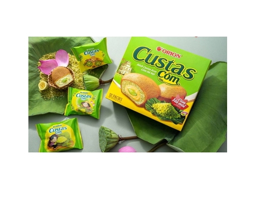 Bánh Custas Orion Kem Cốm Hà NộI 276g
