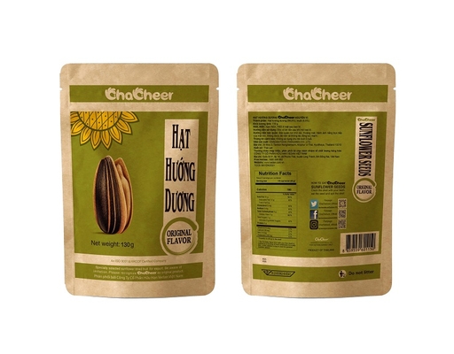 Hạt Hướng Dương Chacheer Vị Nguyên Bản 130g