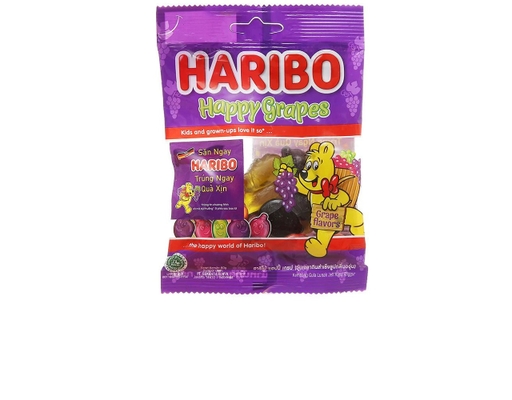 Kẹo Dẻo Happy Grapes Haribo 80g