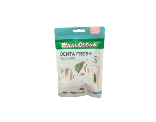 Tăm Chỉ Kẽ Răng OralClean Dentafresh Gói 50 Cái