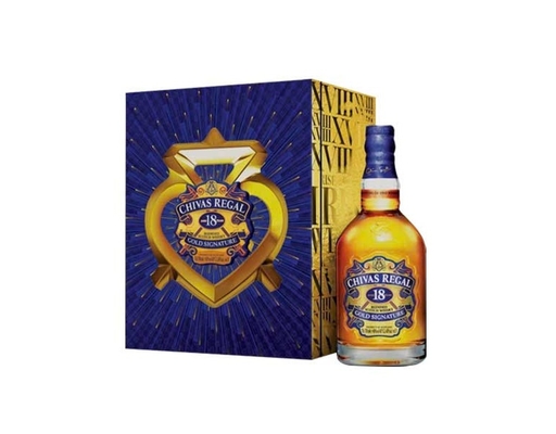 Hộp Rượu Whisky Chivas Regal 18Y 700ml+ Ly
