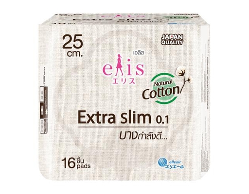 Băng Vệ Sinh Elis Siêu Mỏng Cánh 0.1mm Extra Slim 25cm 16 Miếng