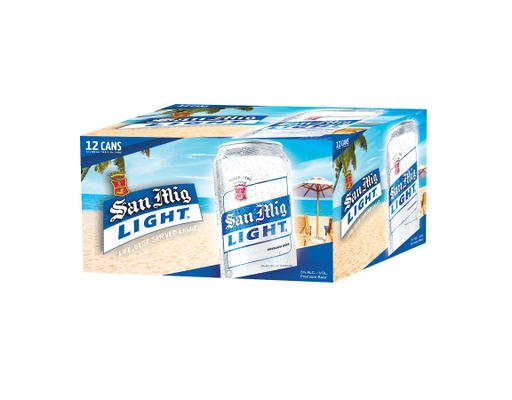 Bia Light San Miguel Lon 500ml