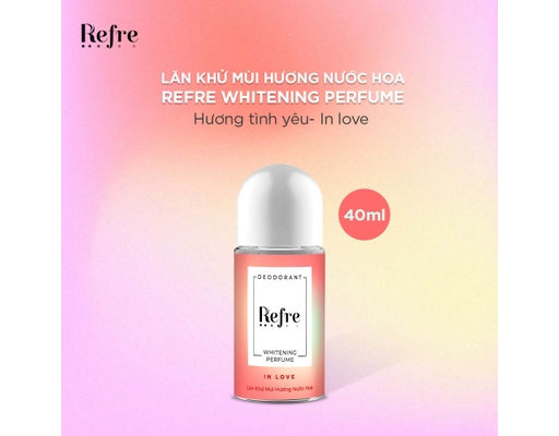 Lăn Khử Mùi Refre Hương Nước Hoa Tình Yêu Deodorant Whitening Perfume ...