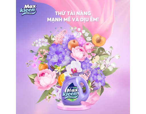 Nước Giặt Xả MaxKleen Hương Vườn Sớm Mai 3.8kg Tháng 9/2025