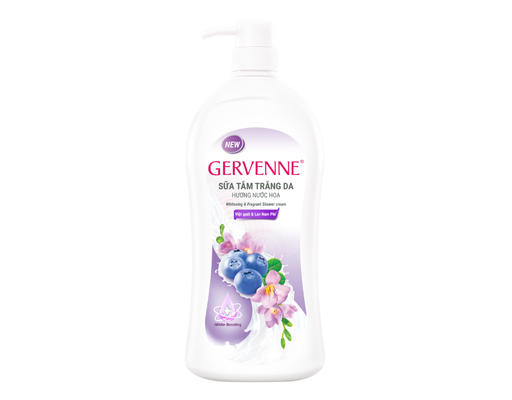 Sữa Tắm Gervenne Việt Quất và Lan Nam Phi 900g