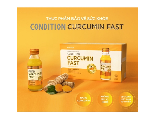 Thực Phẩm Bảo Vệ Sức Khỏe Nước Uống Condition Curcumin Fast Hỗ Trợ Dạ ...