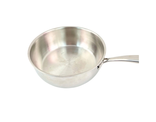 Chảo Sâu Inox 304 3 Lớp Đáy Từ Ticook Pro 24cm