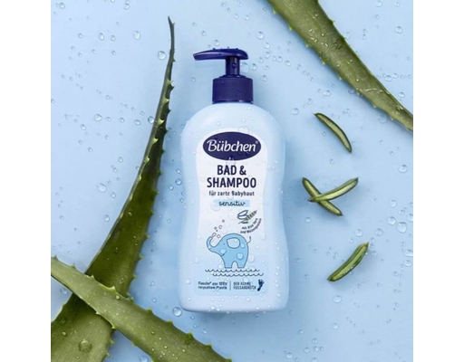 Sữa Tắm Gội Thuần Chay Dịu Nhẹ Cho Trẻ Sơ Sinh Bubchen Bad And Shapoo Baby 400ml