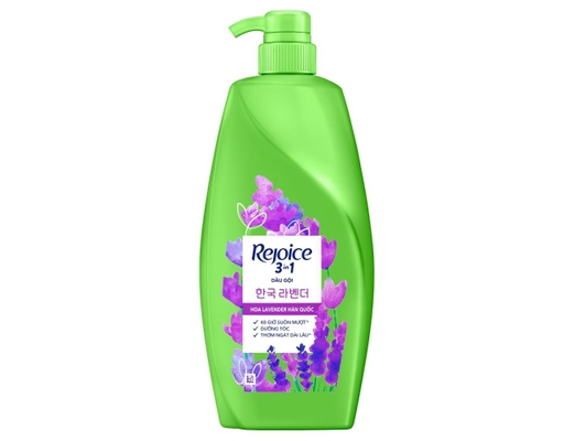 Dầu Gội Rejoice 3 Trong 1 Hương Hoa Lavender 900ml