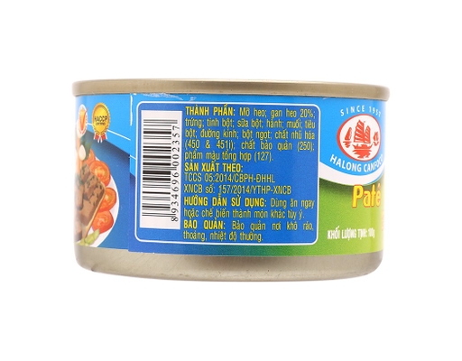 Pate Gan Halong Canfoco Đặc Biệt 100g