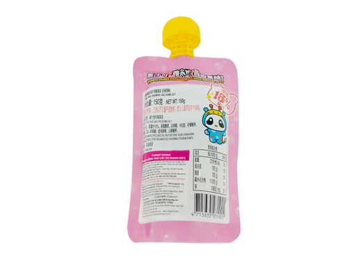 Thạch Uống Trái Cây Yummy Panda Vị Chanh Dây 150g
