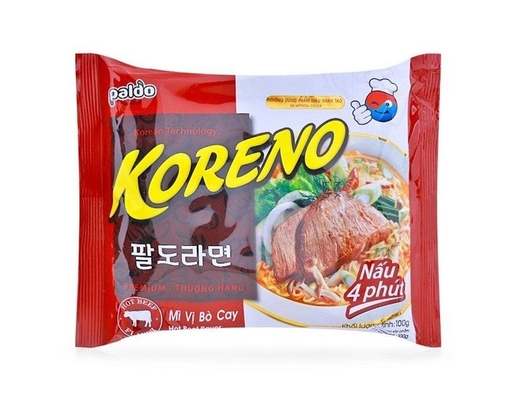 Mì Koreno vị bò cay gói 100g GIÁ TỐT - AEONESHOP
