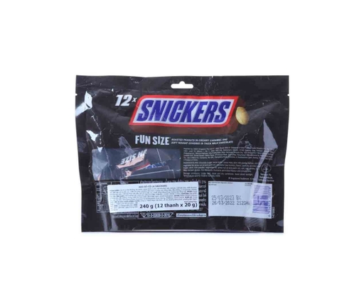 Kẹo Socola Funsize Snickers 240g