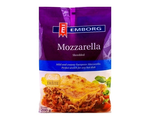Phô Mai Mozzarella Bào Emborg 200g