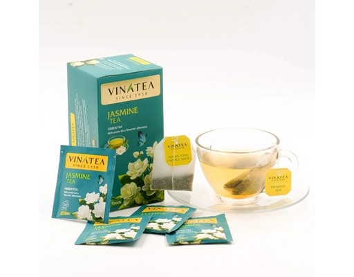 Trà Vinatea hoa nhài túi lọc 50g - Giá Tốt, Miễn Phí Vận Chuyển