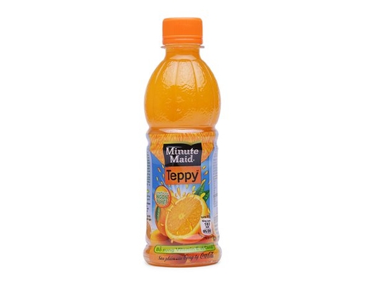 Nước Cam Minute Maid Có Tép Teppy 327ml