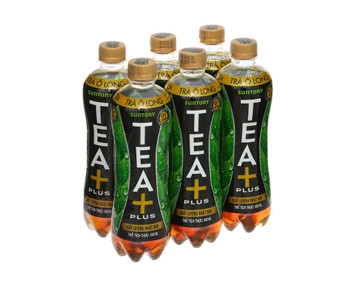 Thùng 24 Chai Trà Olong Tea Plus 450ml x 24 Chai