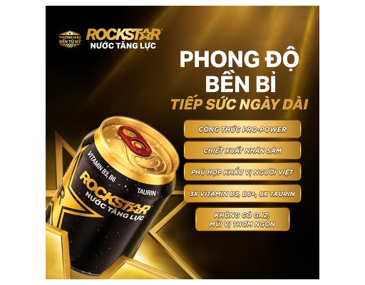 Nước Tăng Lực Rockstar Lon 250ml Giá Tốt Tháng 5/2026