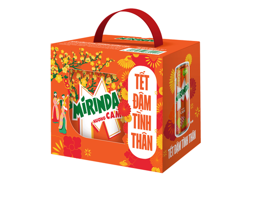 Mua Mirinda Lốc 6 Lon Nước Ngọt Hương Cam 320ml Aeoneshop