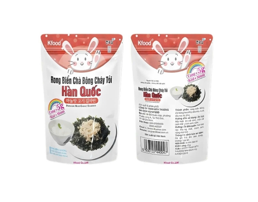 Rong Biển Kfood Chà Bông Cháy Tỏi Hàn Quốc 35g