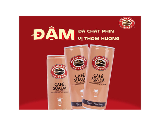 Cà Phê Sữa Đá Highlands Coffee 235ml