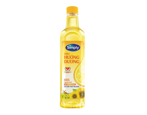 Dầu hướng dương nguyên chất Simply chai 1L