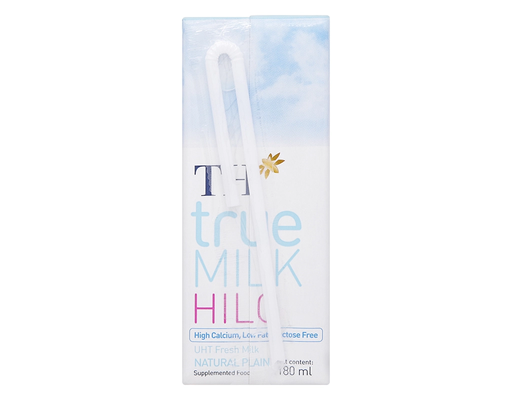 Lốc 4 hộp sữa tươi tiệt trùng TH true Milk Hilo vị tự nhiên 180ml