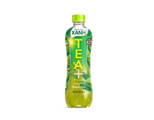 Lốc 6 Chai Trà Olong Xanh Tea+ 450ml