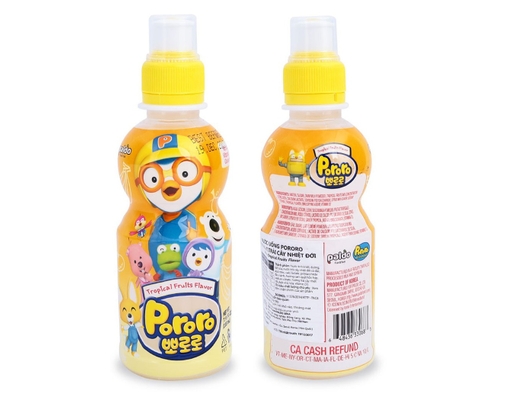 Nước Uống Pororo Hương Vị Trái Cây Nhiệt Đới 235ml