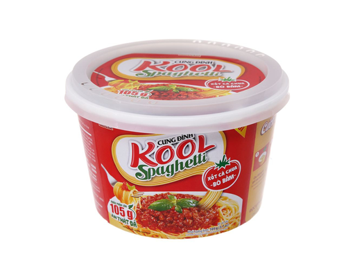 Thùng 12 Hộp Mì Kool Spaghetti Cung Đình 105g