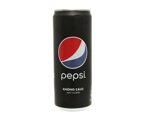 Lốc 6 Lon Pepsi Zero Calo Sleek 320ml x 6 Lon