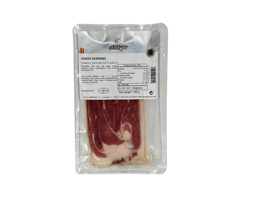 Thịt Lợn Muối Alazor Jamon Serrano Slice 100g
