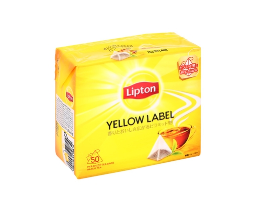 Trà lipton túi lọc nhãn vàng hộp 50g (25 túi x 2g) - Giá tốt, Ship 0Đ