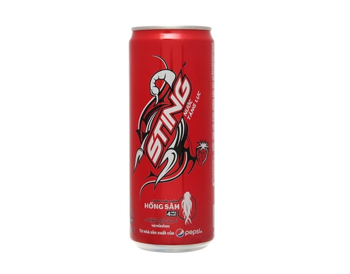 Thùng 24 Lon Nước Tăng Lực Sting Red Sleek 330ml