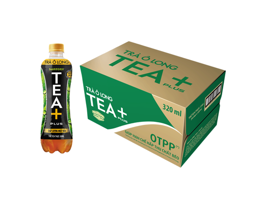 Thùng 24 Chai Trà Olong Tea+ 320ml