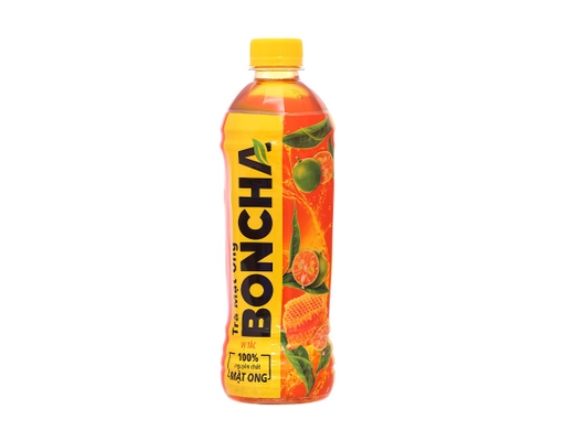 Trà Mật Ong Boncha Ô Long Đào 450ml